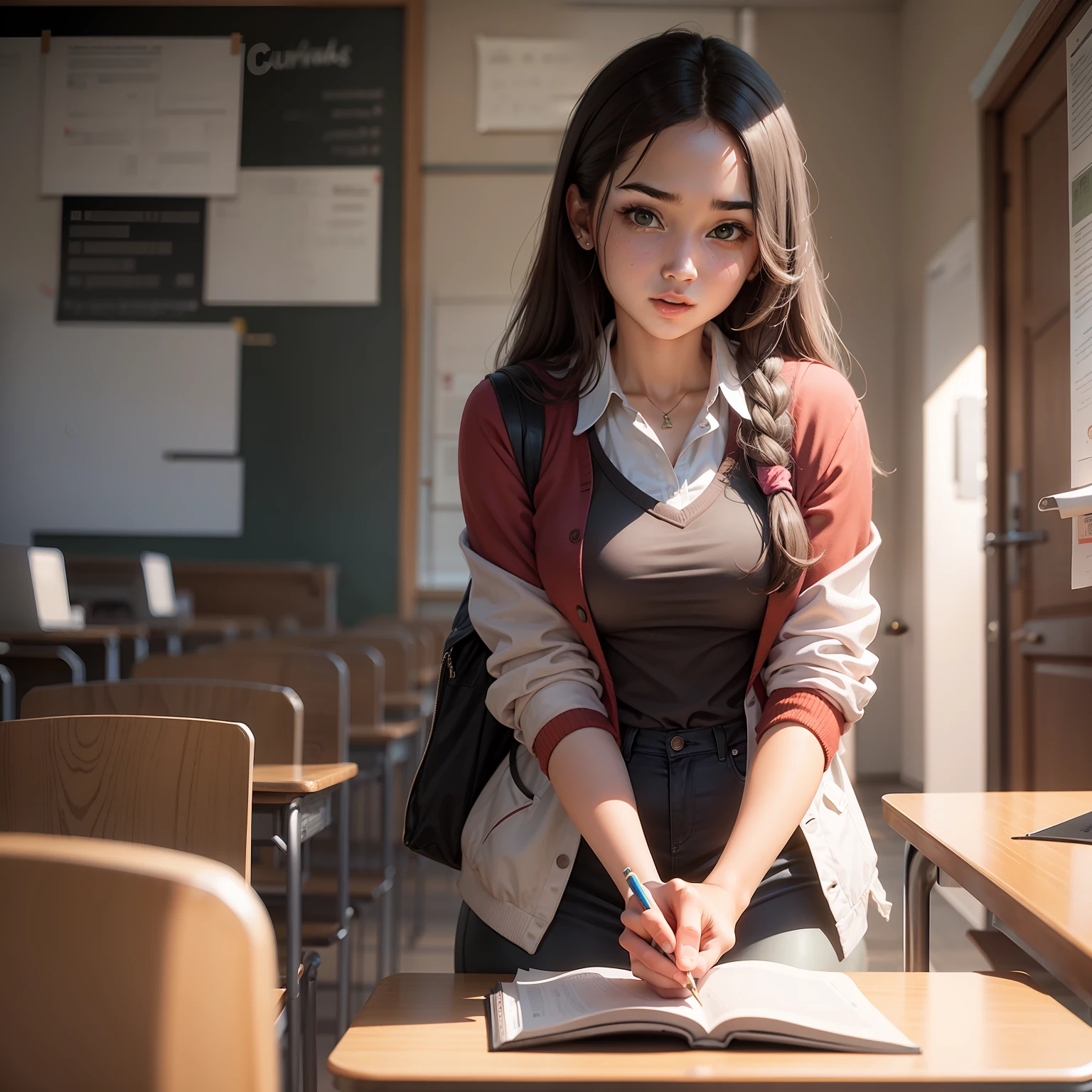 female student - SeaArt AI