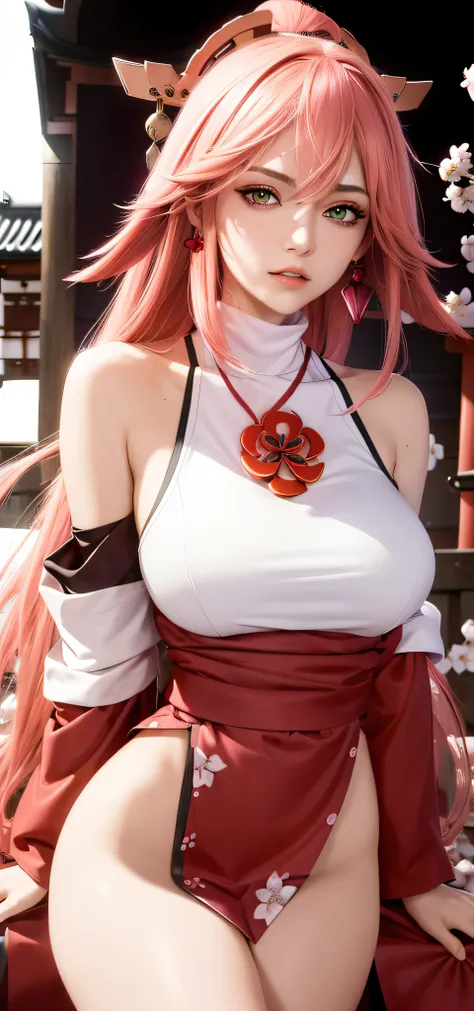 Yae Miko | Realistic Genshin LORA - Modèle SeaArt AI