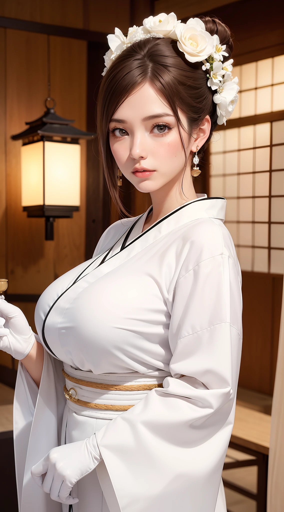 Female30year Old Hair Brown Eyessmart Eyes Hazel Clotheskimono Seaart Ai