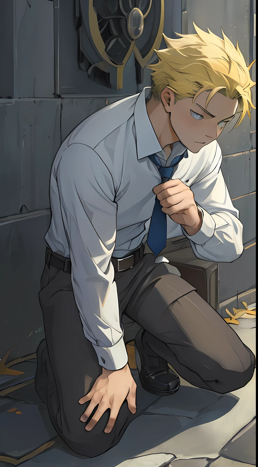 （1 Adult male），A high resolution， Sharp focus， Pixiv masterpiece， （（Complicated details ...