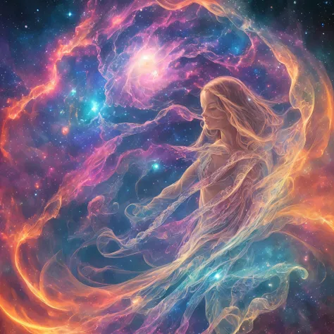 Inconceivable And Spectacular A Scene Of Emergence Of A Feminine Figure