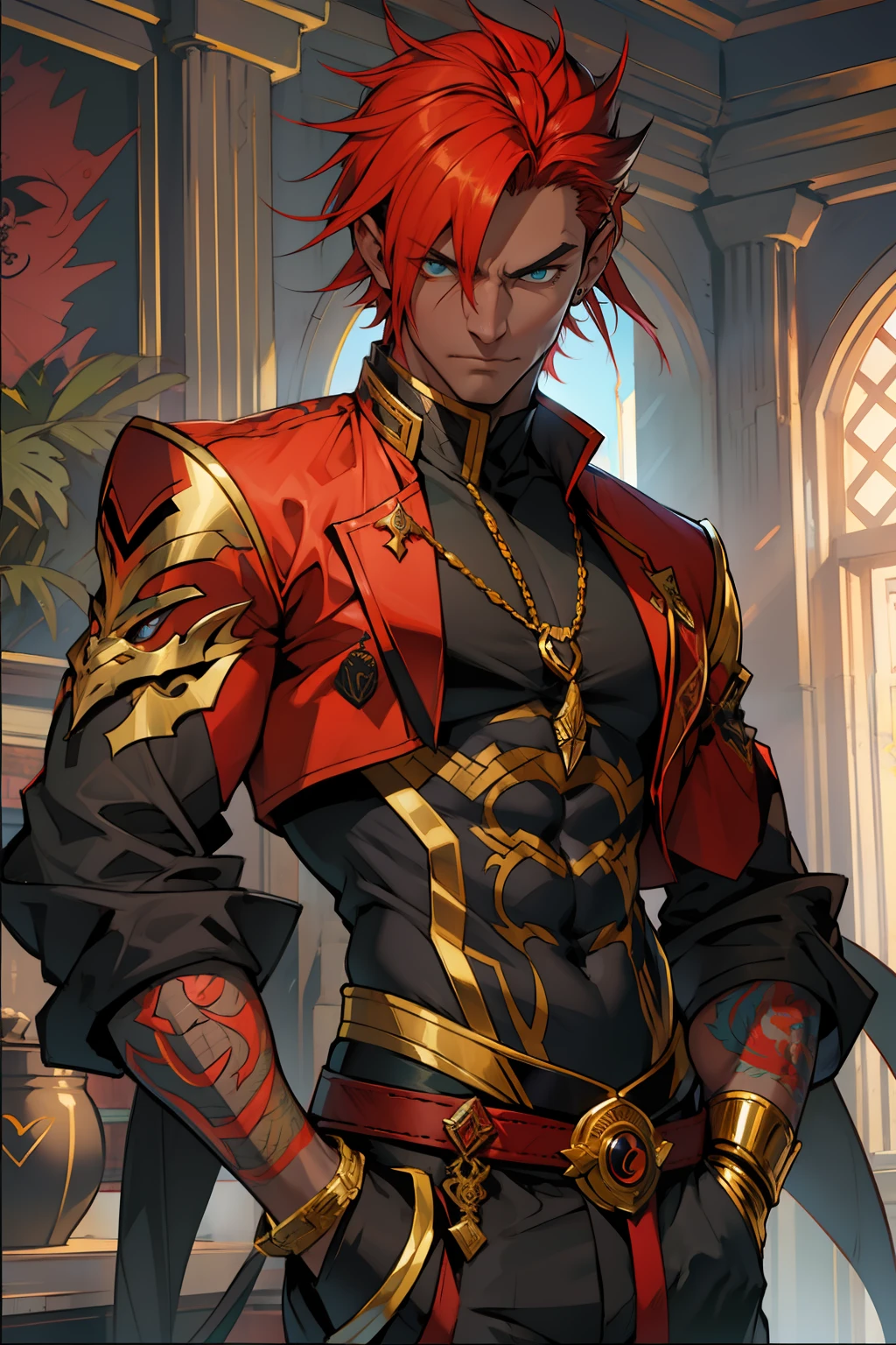 Dragon man handsome - SeaArt AI