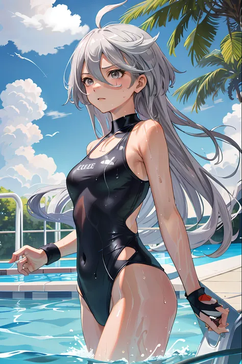 Masterpiece, Top Quality, Hi-Res, 1 Girl, Solo - SeaArt AI