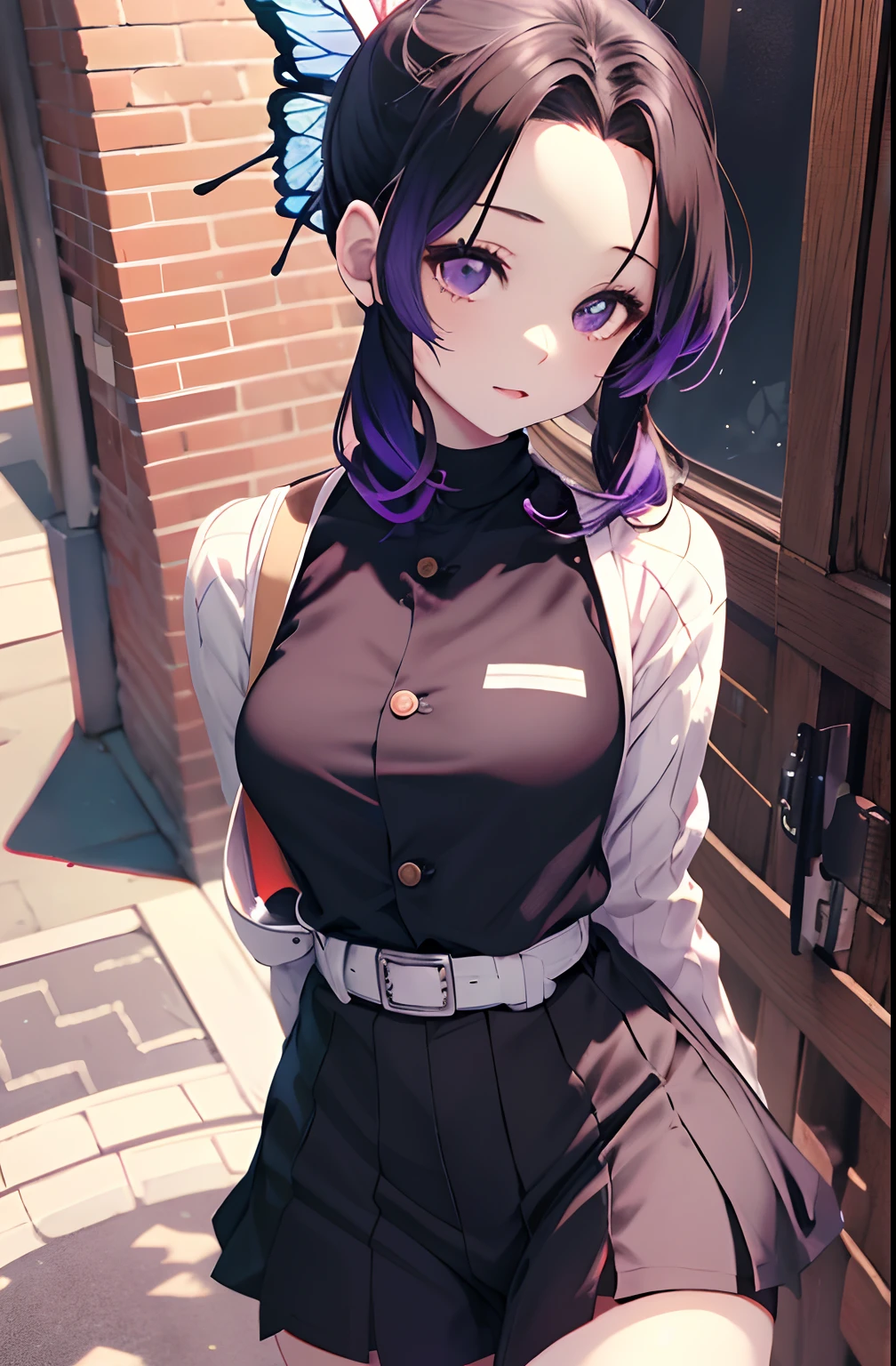 masutepiece, Best Quality, hight resolution, 1girl in, 独奏, kochou ...