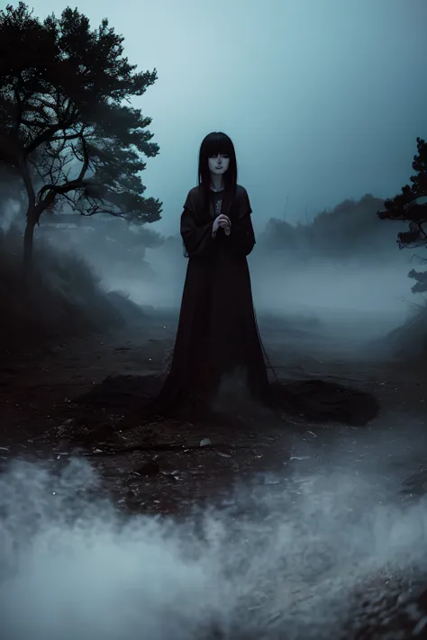 a beautiful girl, full body, horror, broken, distorted - SeaArt AI