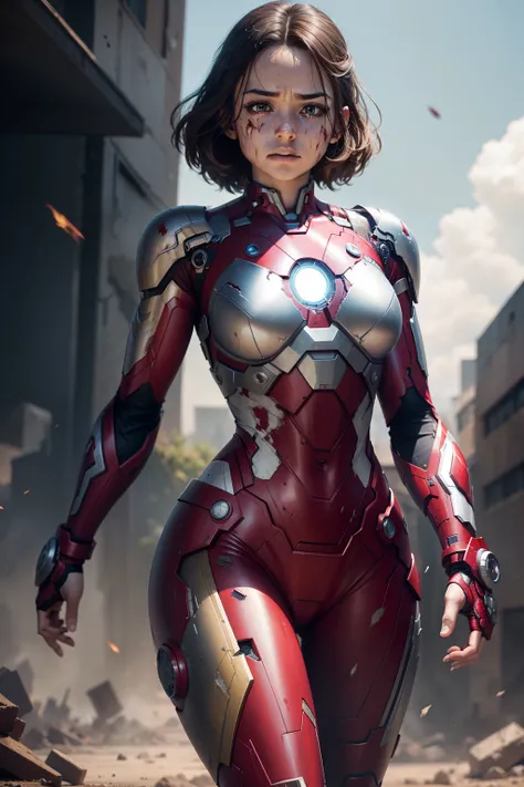 Iron Man women are shy - SeaArt AI