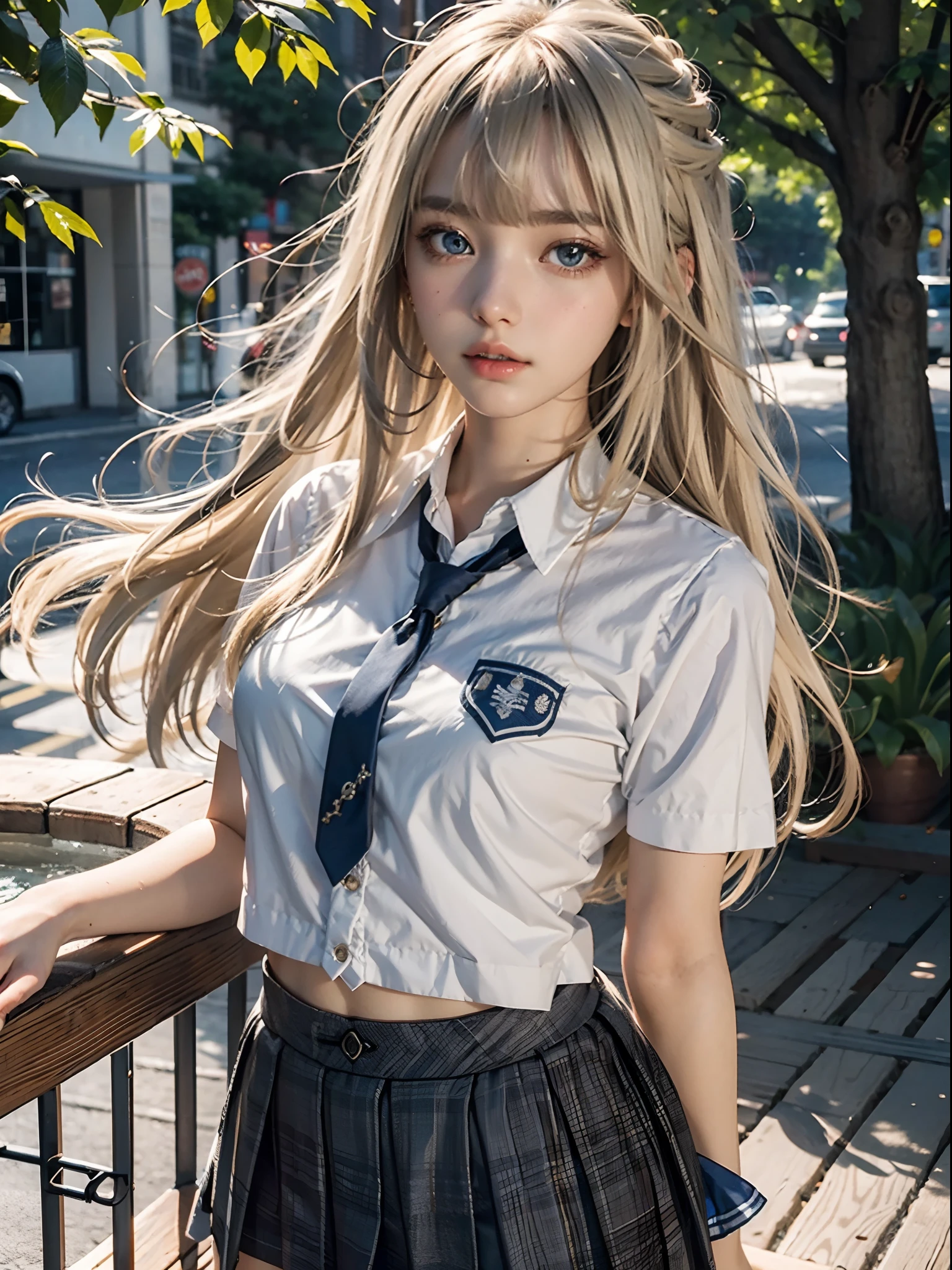 Plein Air、swaying Bangs、ultimate Beauty Girl、care For Bangs、poneytail