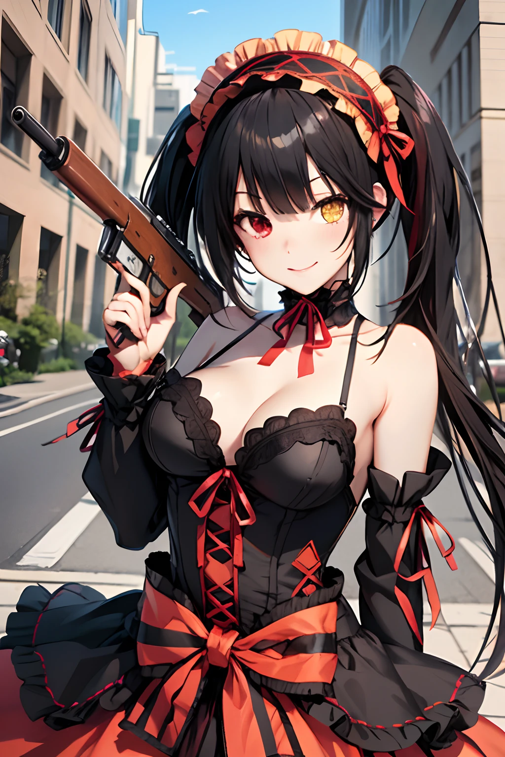 masterpiece, best quality, highres, 1girl, aakurumi - SeaArt AI