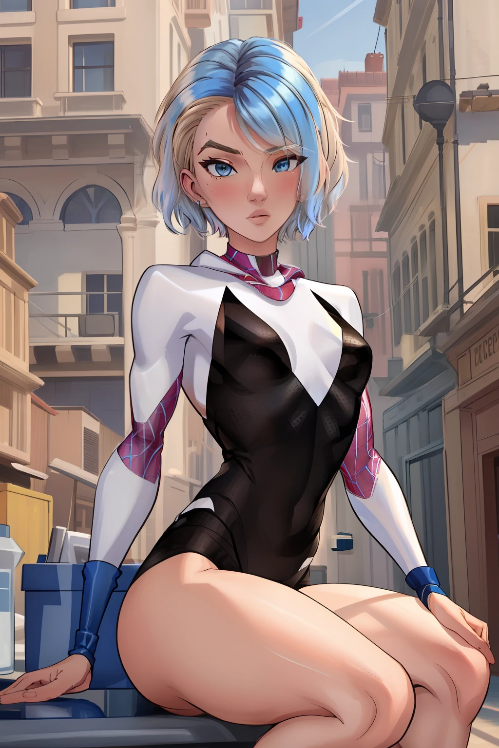 (masterpiece, best quality), intricate details, 1girl, gwen stacy - SeaArt AI