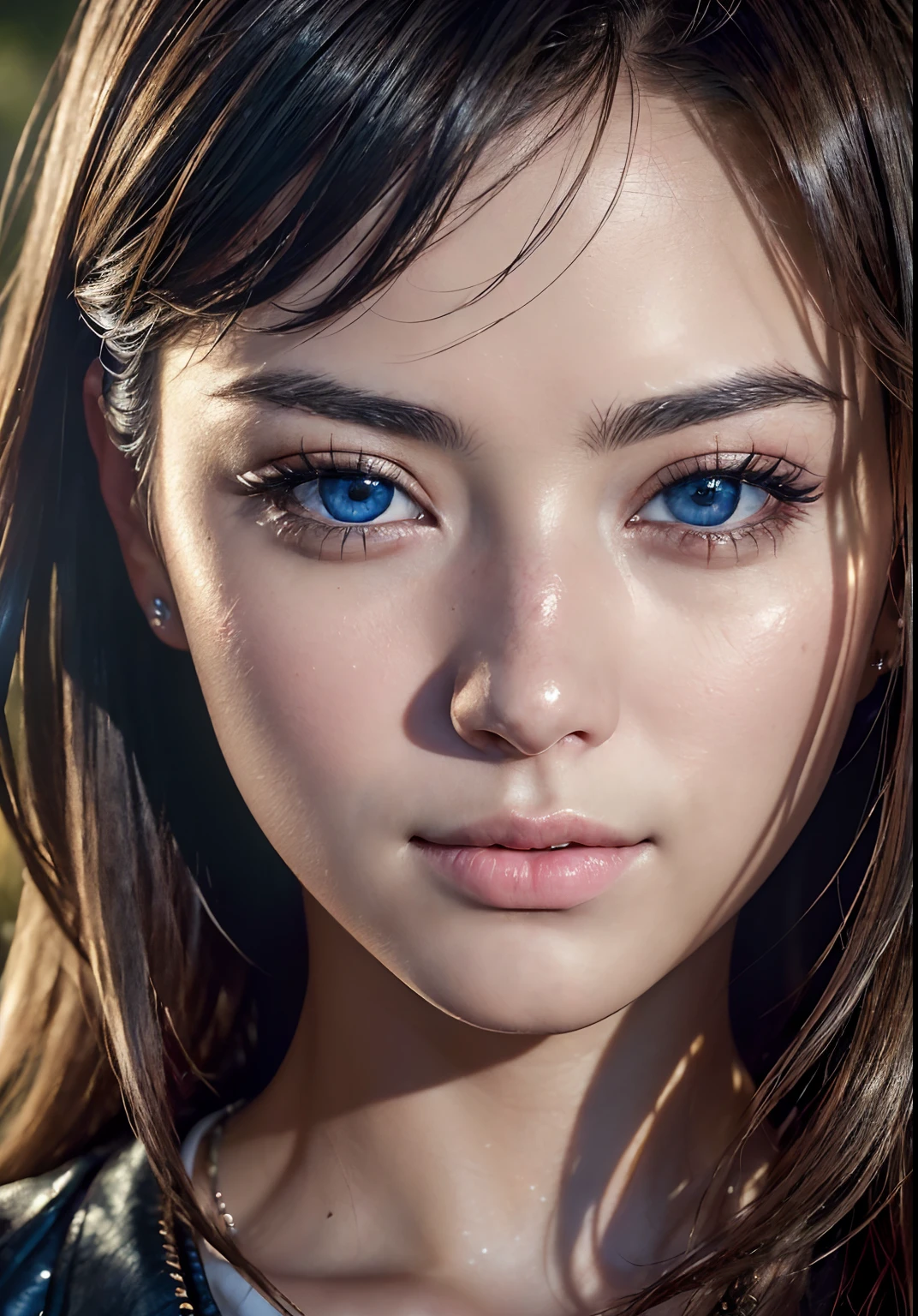 analog style, model shoot style, RAW close portrait of a 1girl, Band, Tzuyu ((beautiful face: 1. ...