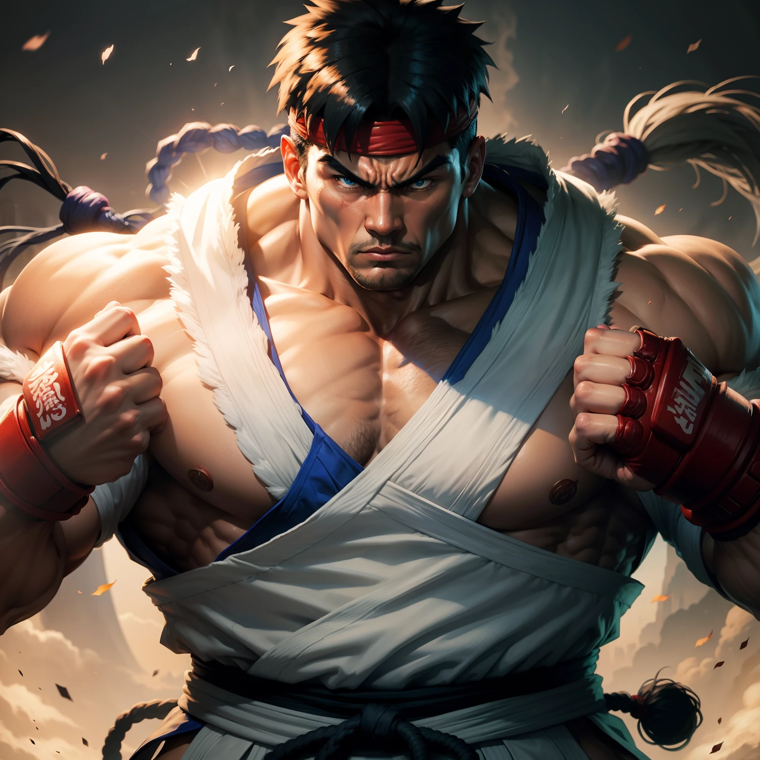 Street fighter ryu - SeaArt AI