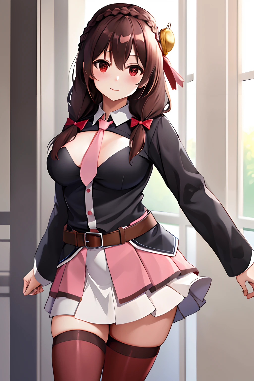 masterpiece, best quality, highres, yunyun1, 1girl - SeaArt AI