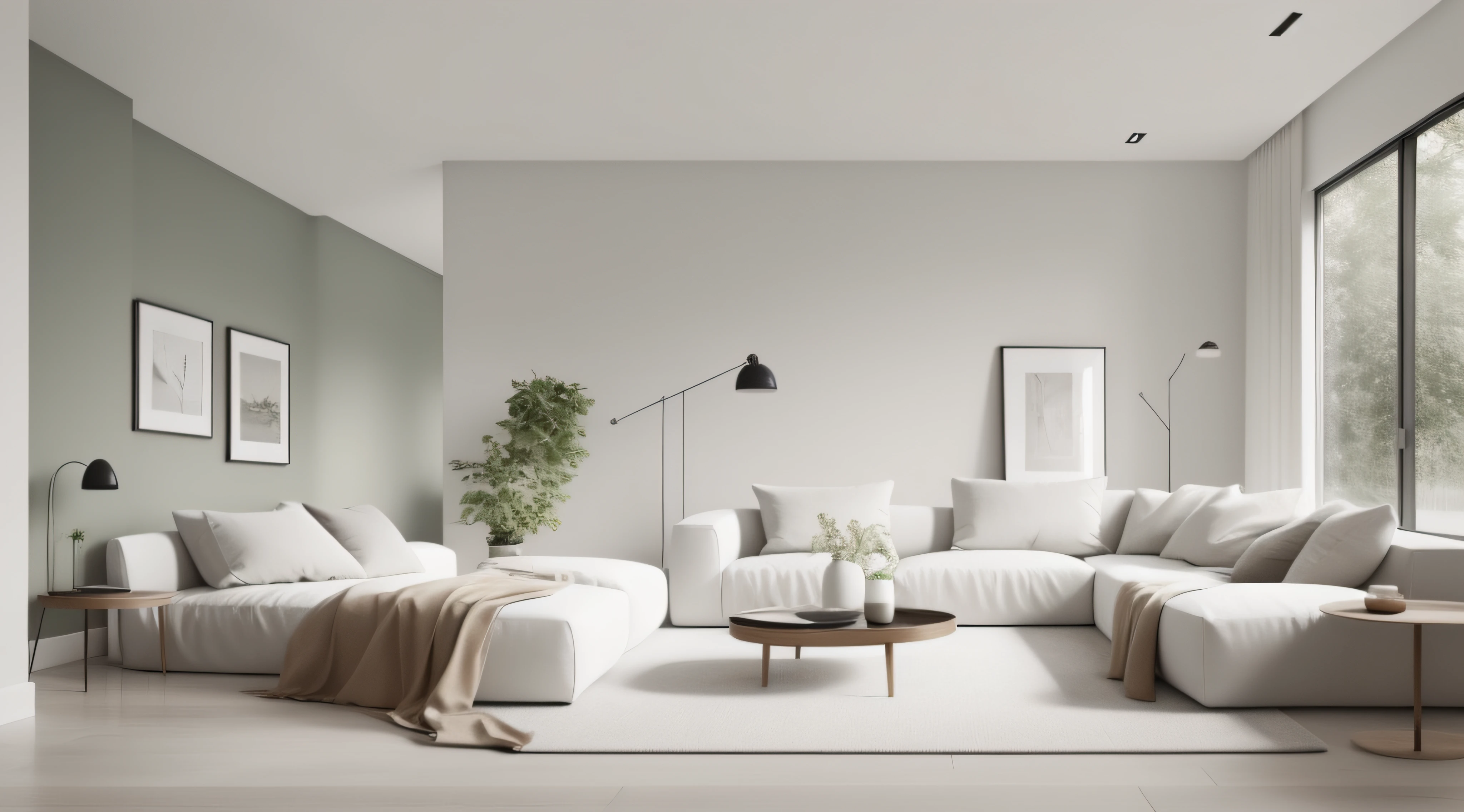 "Aesthetically pleasing minimalist wall featuring a subtle color ...