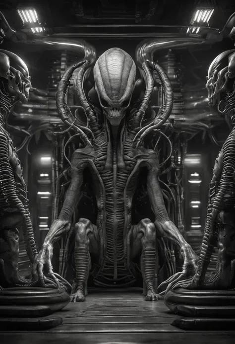 giger alien texture wallpaper - SeaArt Al - Free Al Art Generator