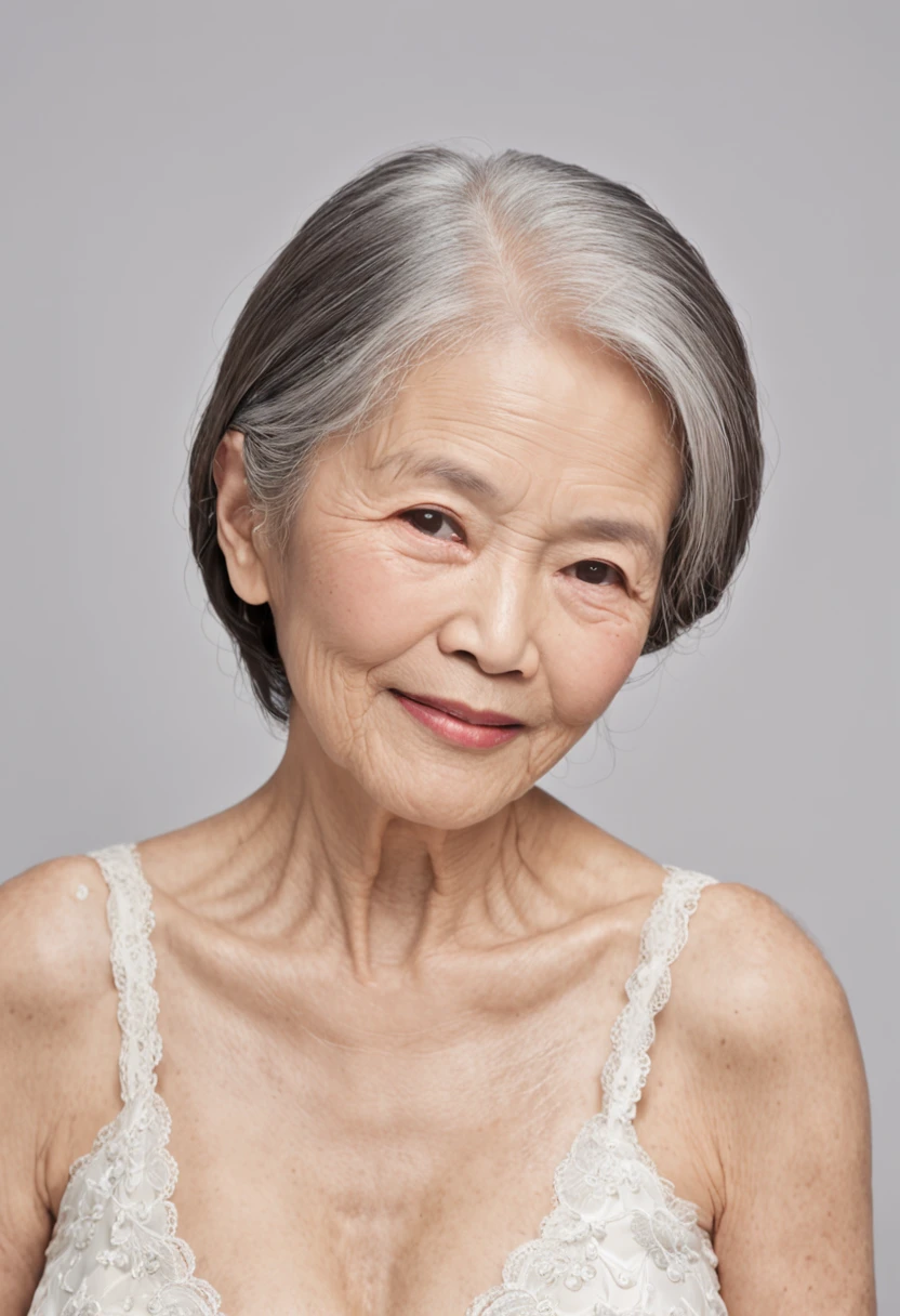 ((優れた品質, 16k, 傑作: 1.3)), Ayami Shiina, 80歳のアジア人女性 - SeaArt AI