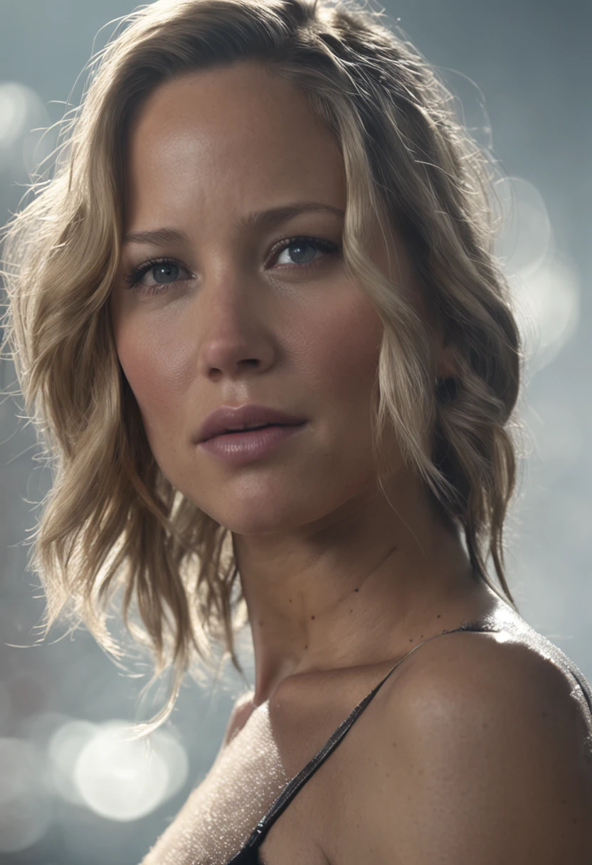 Jennifer Lawrence In The Hunger Seaart Ai