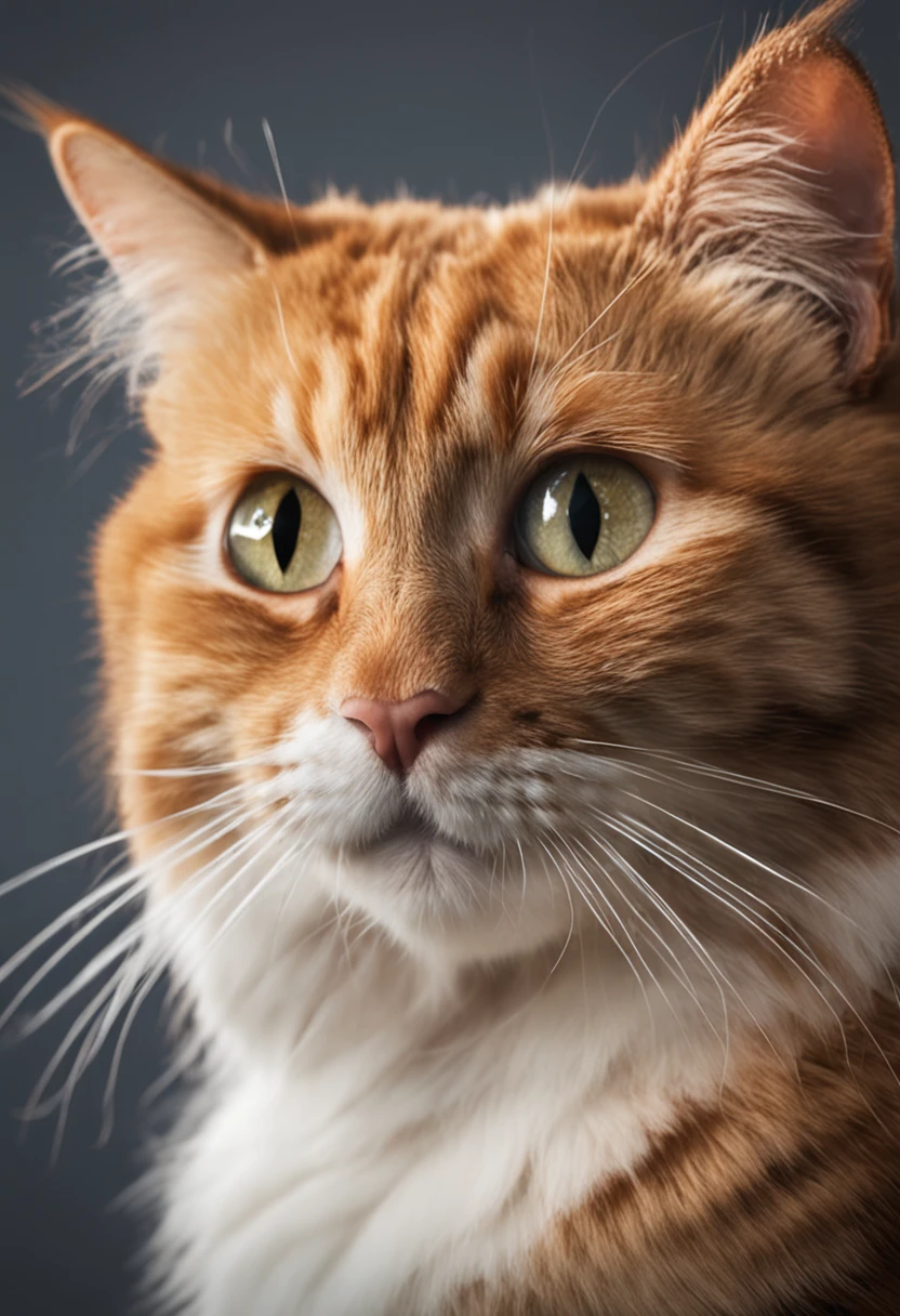 Generate cat image with white background - SeaArt AI