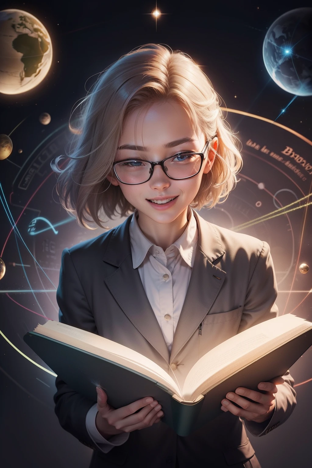 Quantum mechanics and the Bible are filling the world with joy - SeaArt AI