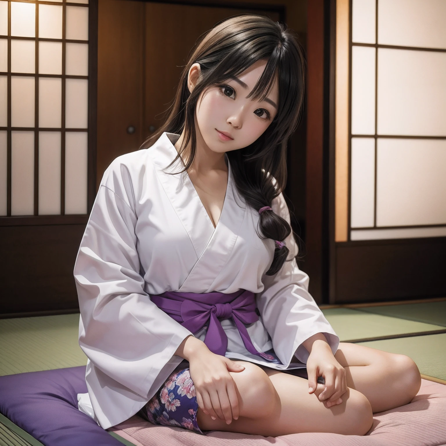 Tenkai Yuki like、The ultra -The high-definition、realisitic、Raw photo、Beautie、kawaii、ryokan、a 1 ...