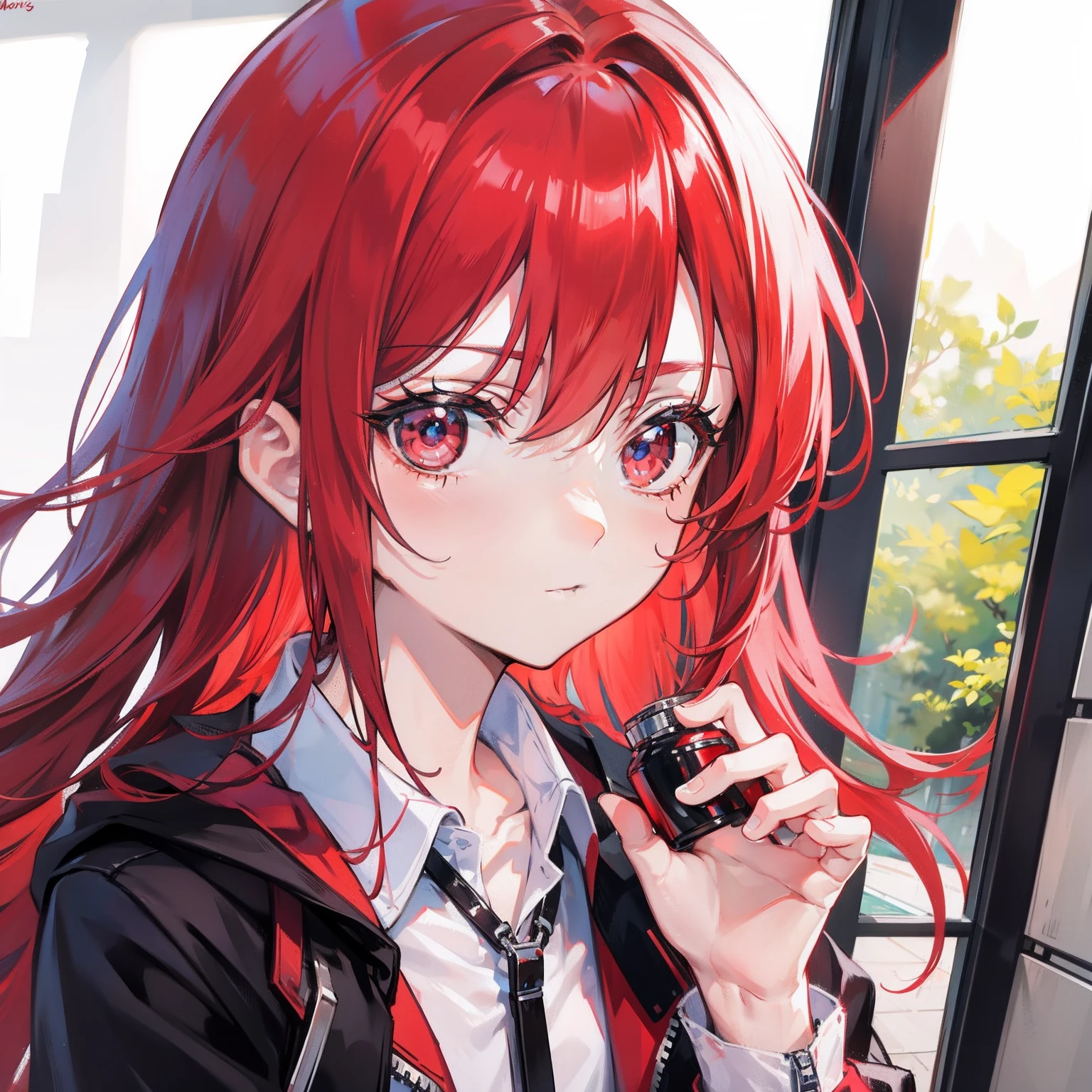 Red-haired muse - SeaArt AI