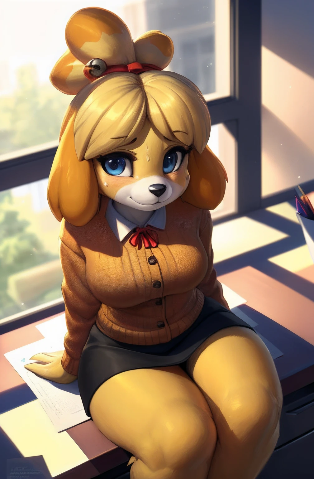 [isaCrossing], [Isabelle; Anim - SeaArt AI