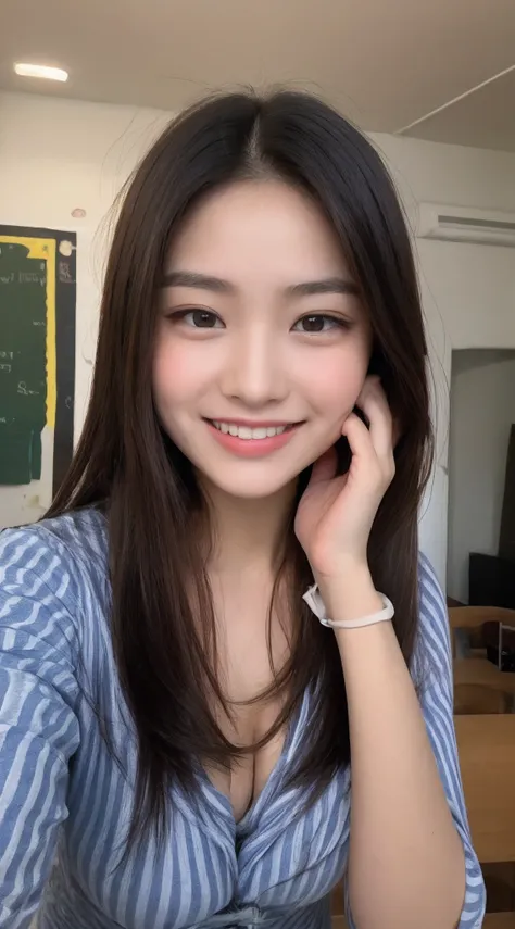 top-quality、ultra-detailliert、8k photo、The bikini、Skinny、A slender 、cleavage of the breast、well ...