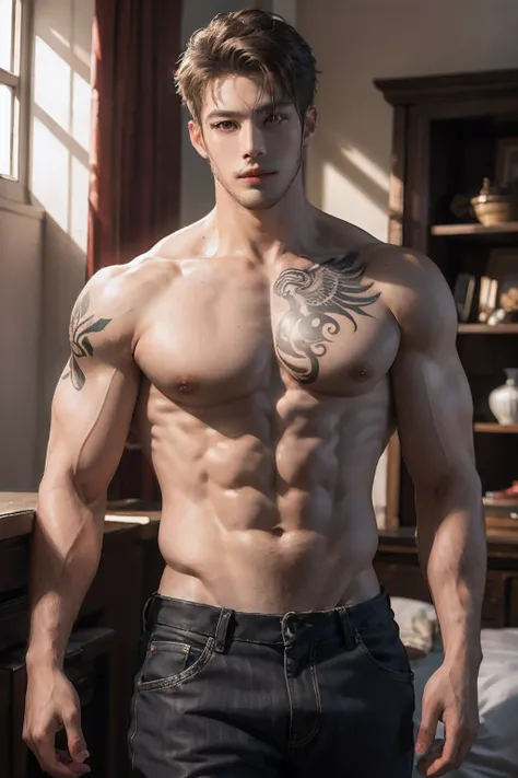 masterpiece,bestquality,10,highres, 1boy - SeaArt AI