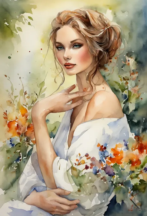 Watercolor Overlay Seaart Al Free Al Art Generator