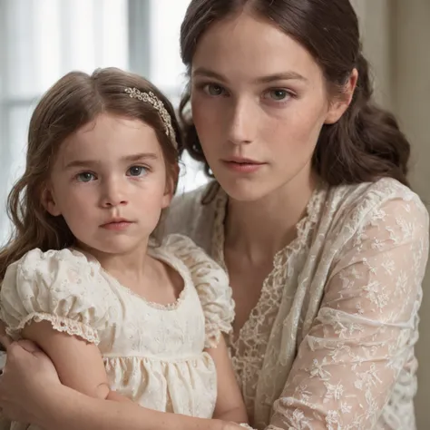 mother daughter underwear - SeaArt Al - Free Al Art Generator