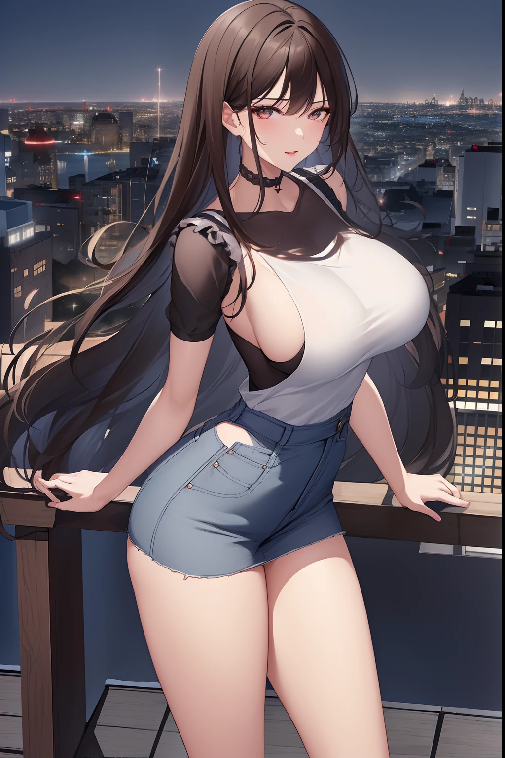 ((Midnight, Best quality, 8k, Masterpiece :1.3)), Whole body - SeaArt AI