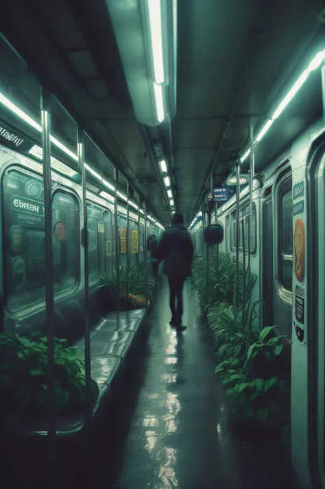 subway - SeaArt Al - Free Al Art Generator