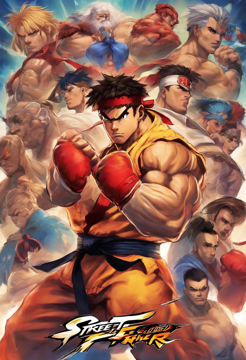 Street fighter iv - SeaArt AI