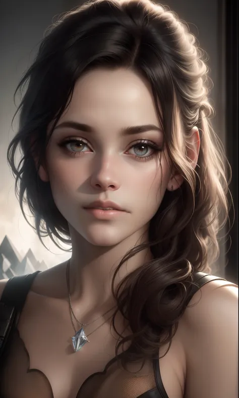 um close up de uma mulher , foto retrato suave 8 k, retrato de beleza detalhado, 8k portrait ...