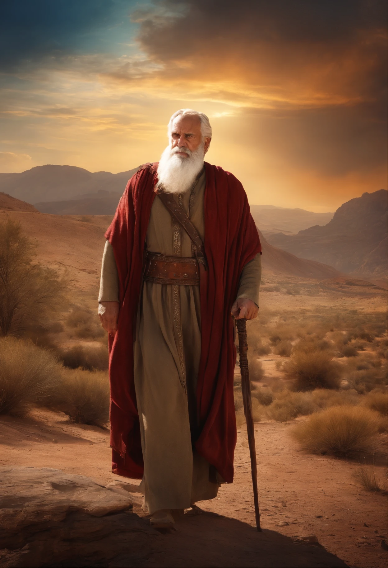 Abraham Father of the Nations Biblical Character - SeaArt AI