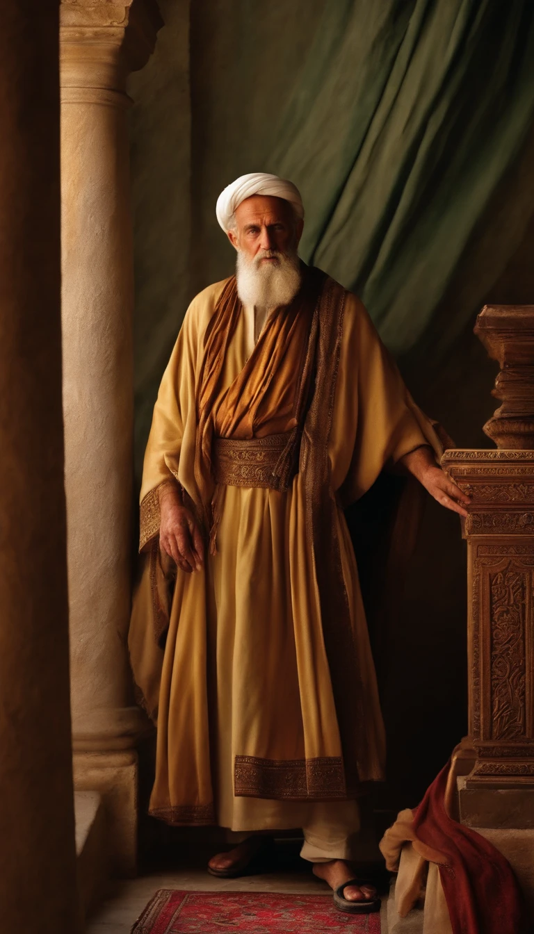 The apostle Paul looked at the screen, roupas compridas, Religion, Ultra foto realsisim, Israel ...