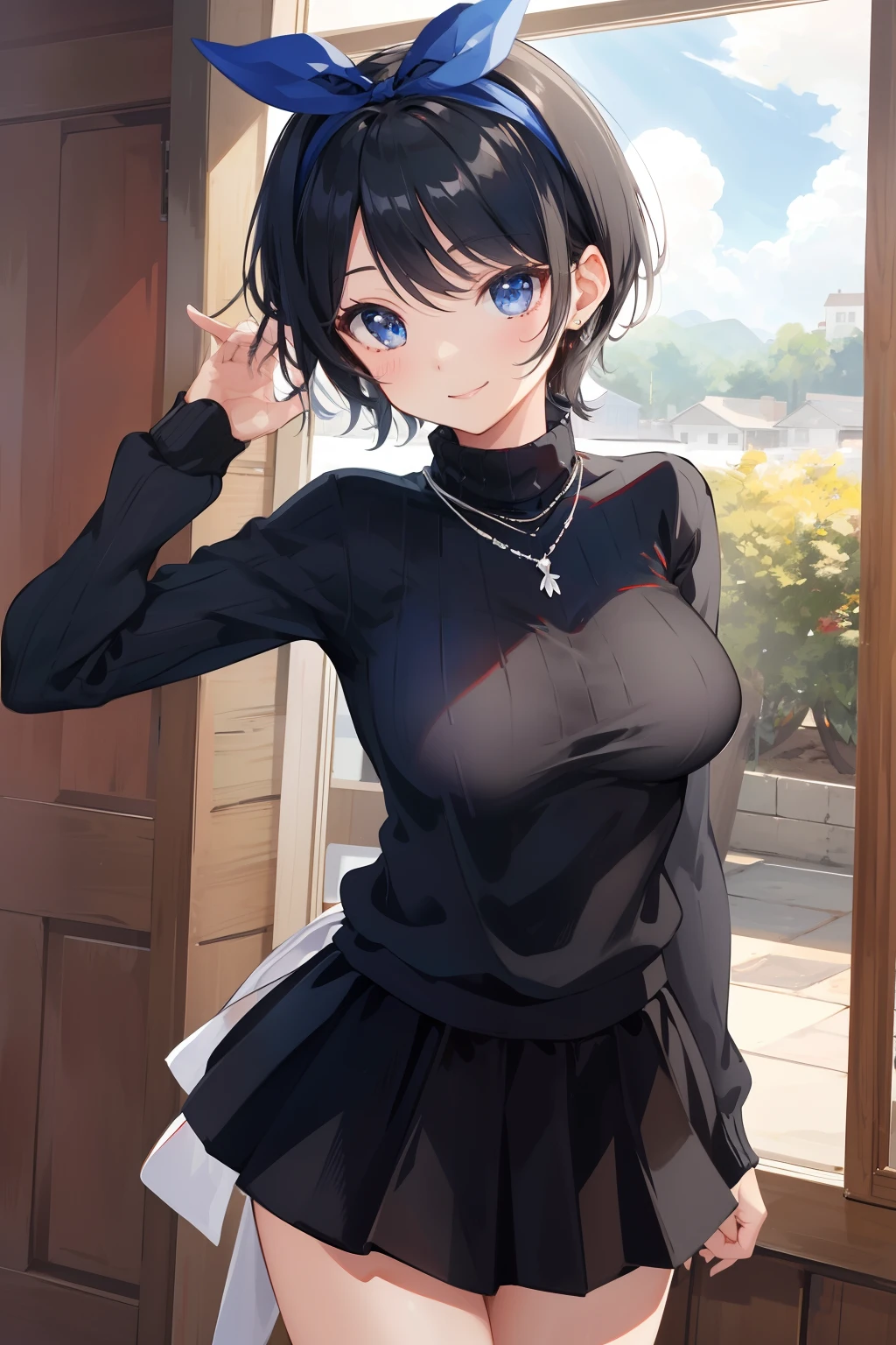 masterpiece, best quality, highres, 1girl, solo - SeaArt AI