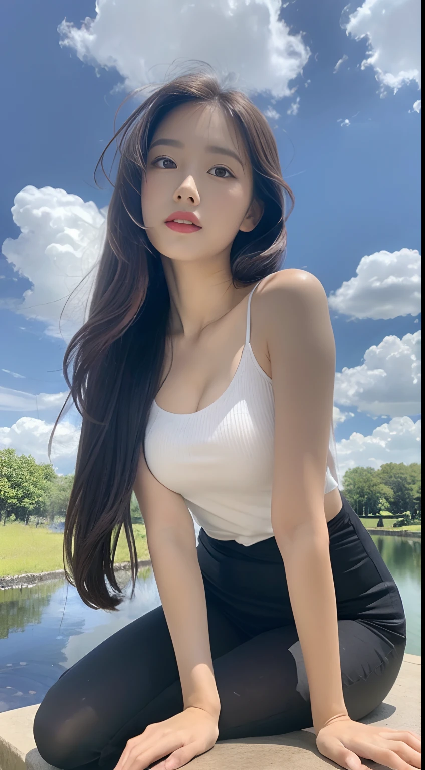 ((Best Quality, 8K, Masterpiece:1.3)), a beautiful girl, pure - SeaArt AI