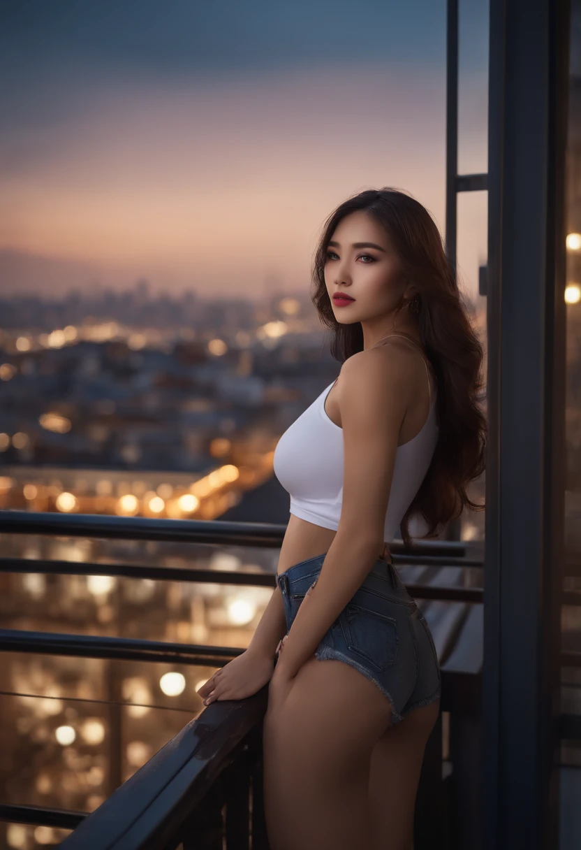 ((Midnight, Best quality, 8k, Masterpiece :1.3)), Whole body - SeaArt AI