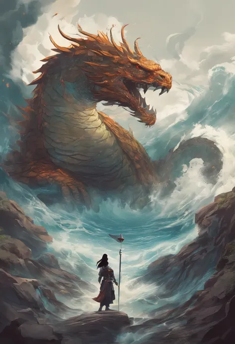 China-style，Chinese mythology，Dragon turtle，Longhorn faucet，Turtle body ...