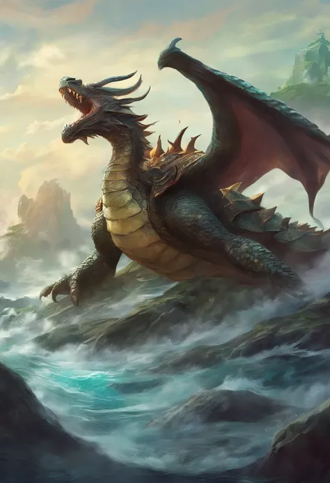 dragon - SeaArt Al - Free Al Art Generator