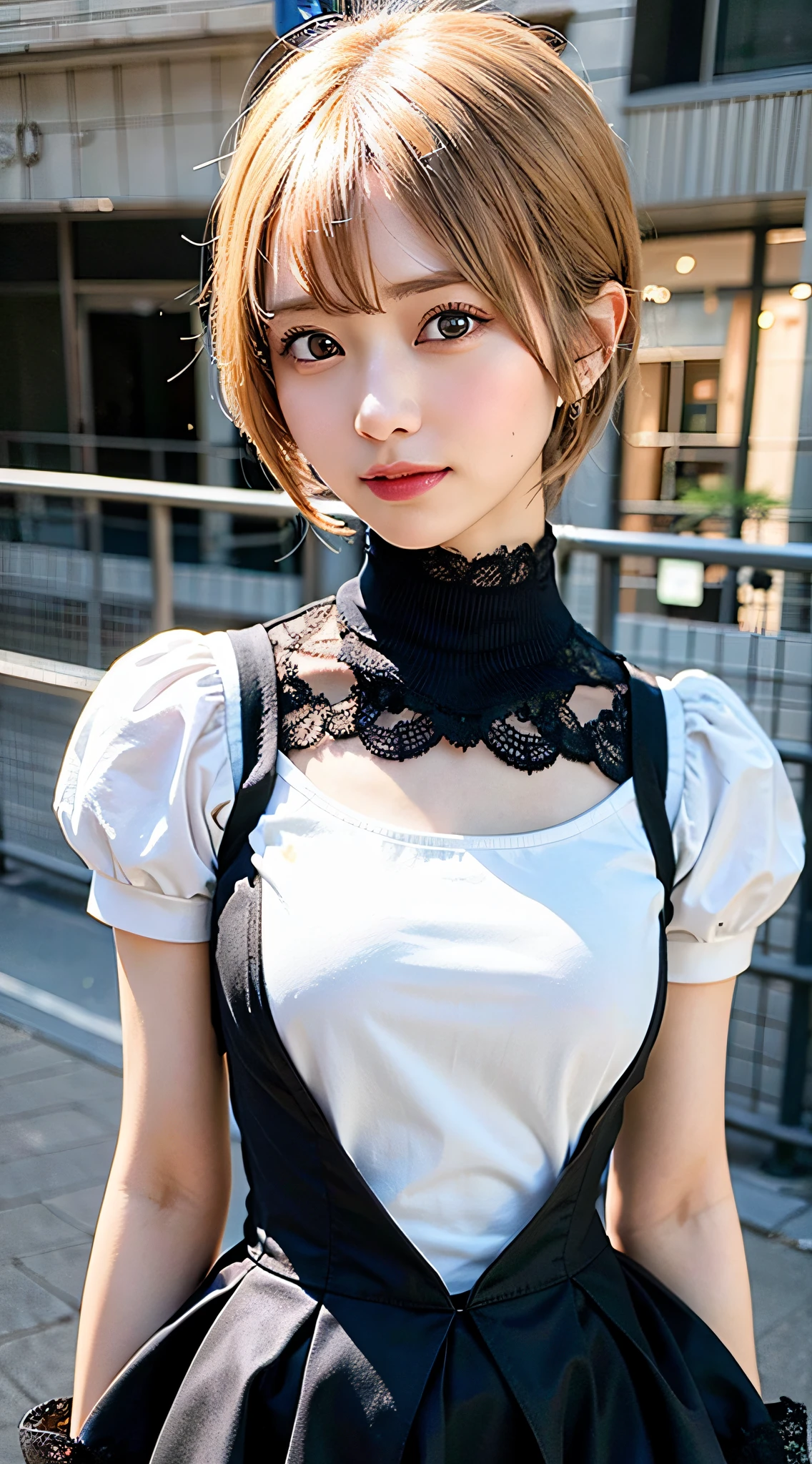 ニーア オートマタ, 2b,2B コスプレ, (8K, 生写真:1.2)細かい顔と目 - SeaArt AI