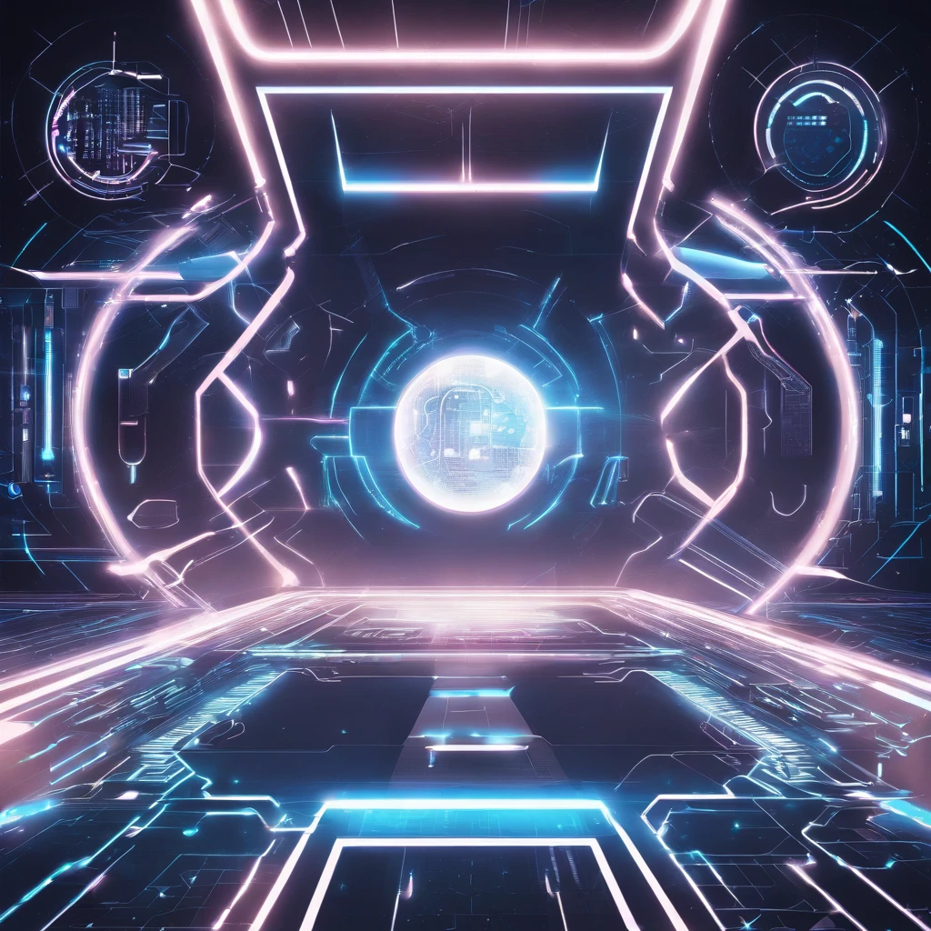 Best Quality, Futuristic interface, Hand gestures, a hologram, Floating ...