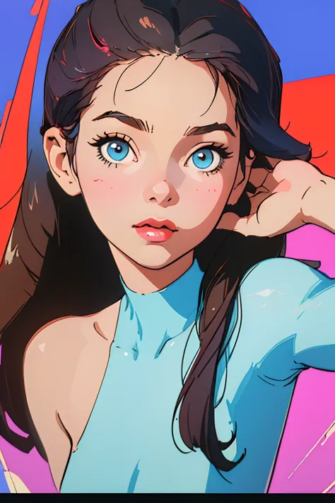 Best Quality Masterpiece 1girl 1980s Style Looking At Viewer