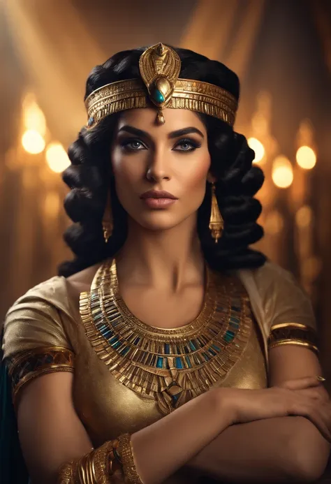 hyper-realistic beautiful portrait of Cleopatra, beautiful face, pretty ...