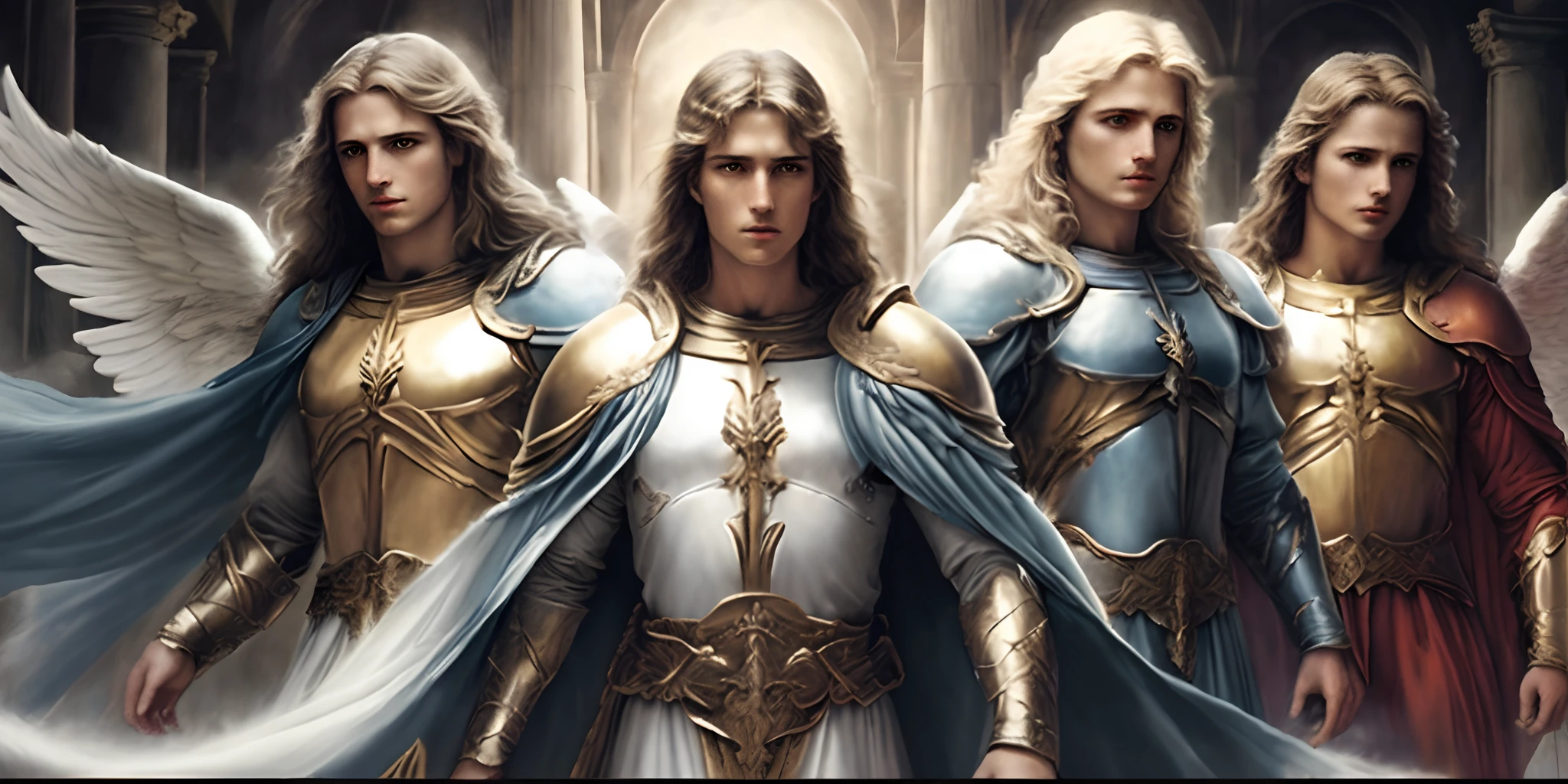 Warriors Archangels Gabriel Michael Raphael