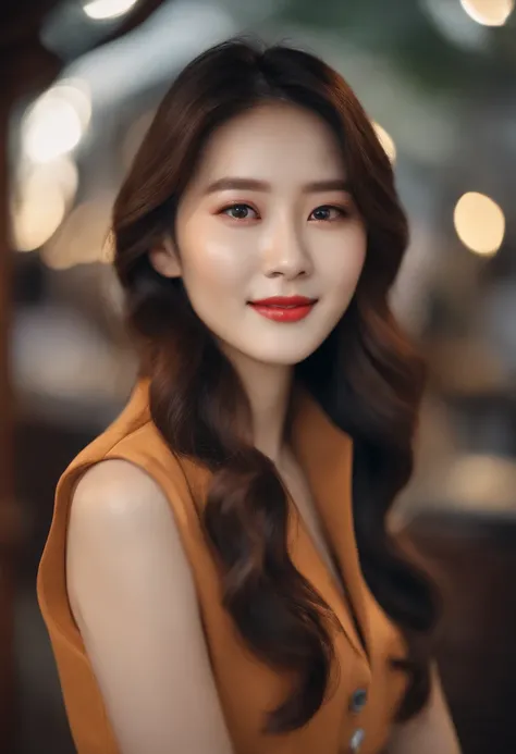 Portrait of a beatiful korean girl - SeaArt AI