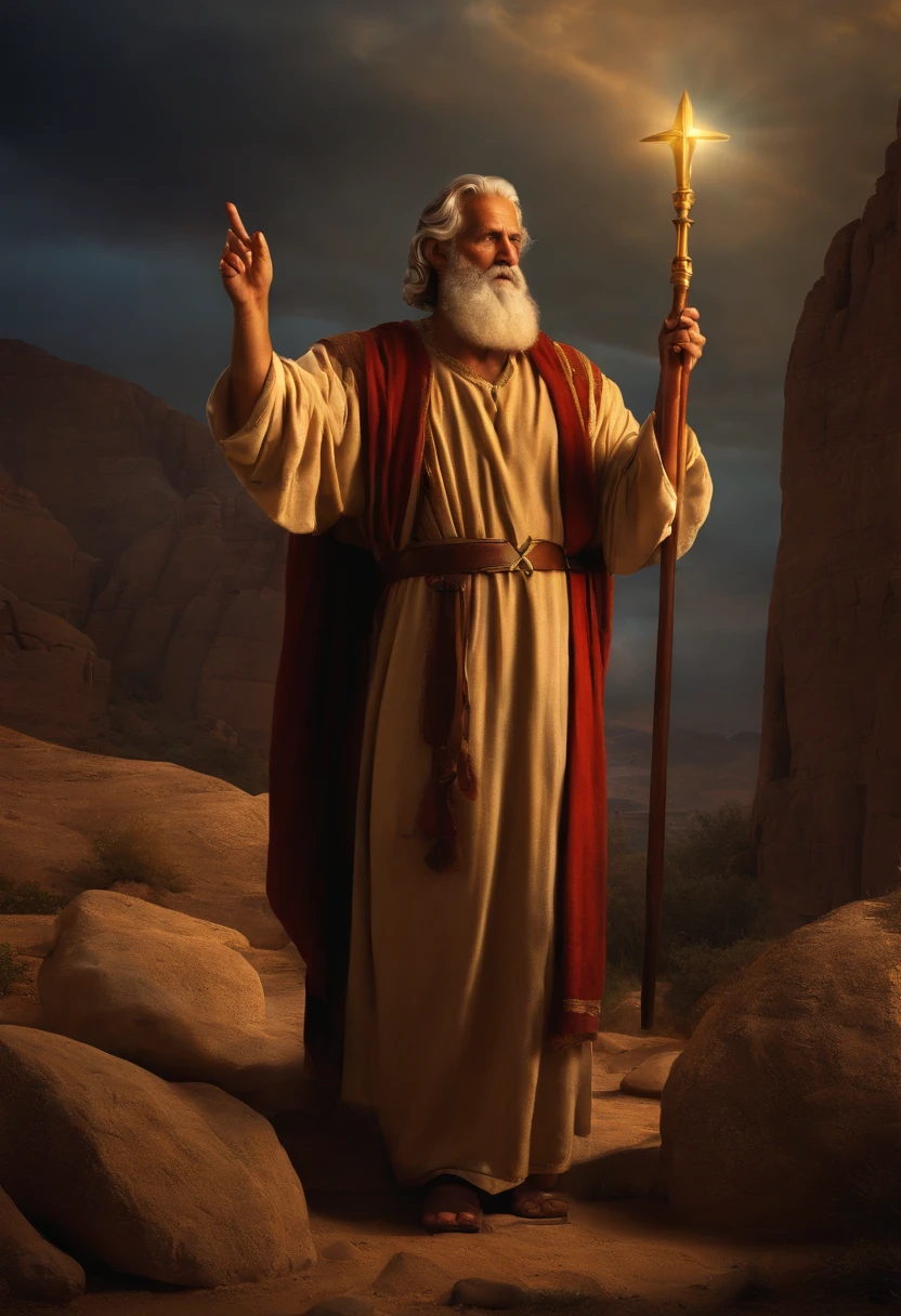 Abraham Father of the Nations Biblical Character - SeaArt AI