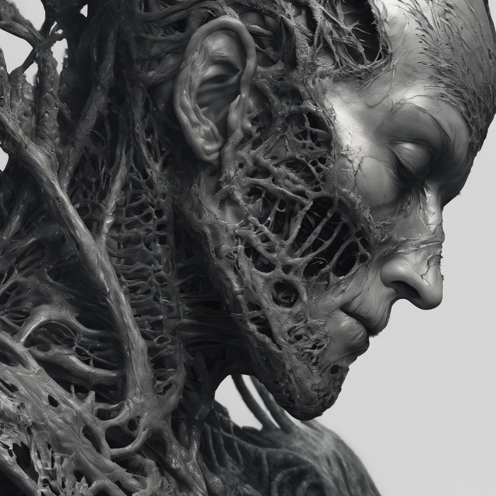 (body horror:1.4), (biomachine:1.3), (bloody:1.2), living being, (colorful:1.2) - SeaArt AI