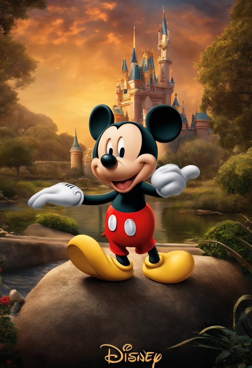 Mickey mouse poster - SeaArt AI