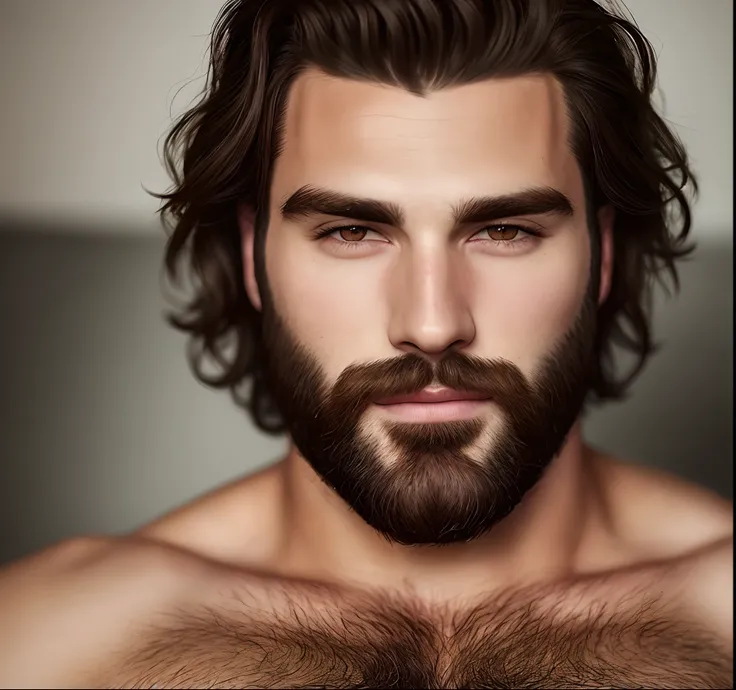 hairy nude men - SeaArt Al - Free Al Art Generator